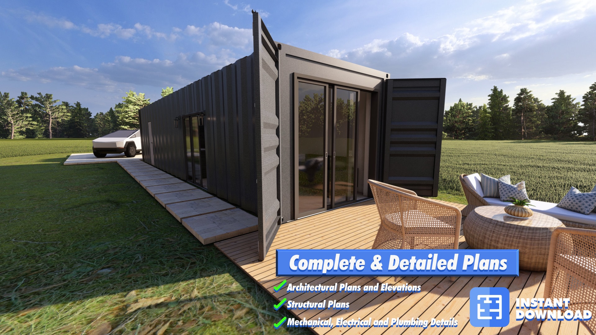 Oasis Container Homes - Custom DIY Plans & Engineering