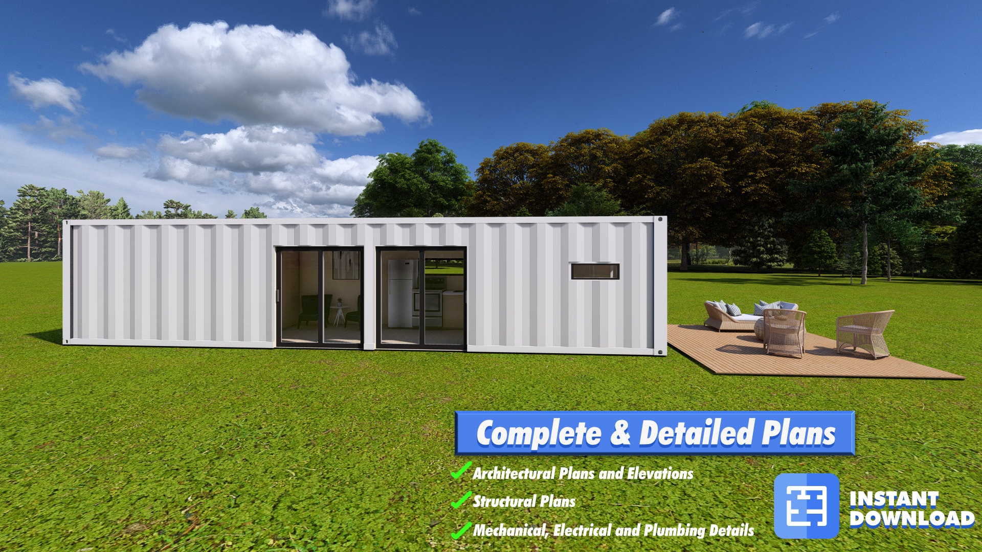 Oasis Container Homes - Custom DIY Plans & Engineering