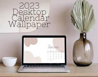 Minimalist Desktop Calendar - Etsy