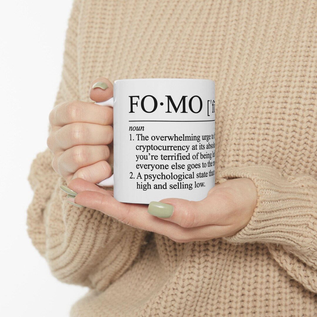 FOMO Dictionary Definition Mug | Ceramic Coffee Tea Cup - Etsy