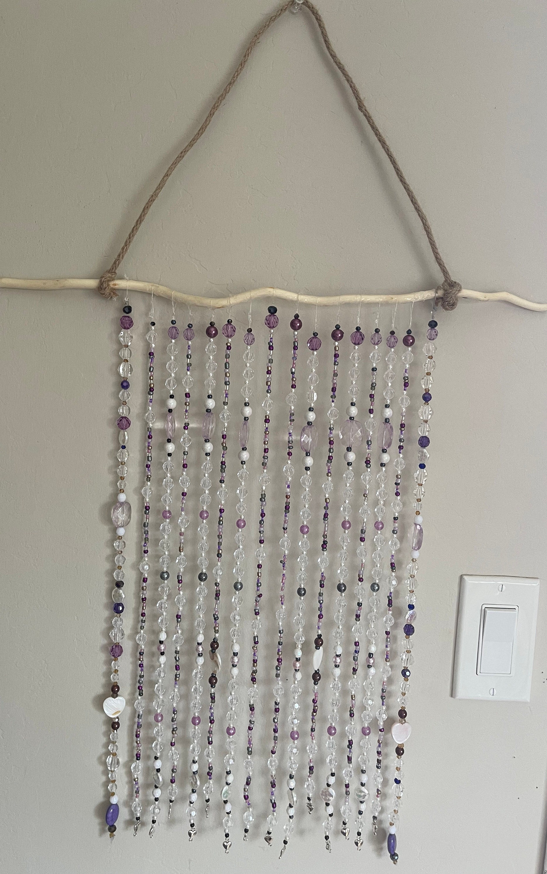 Beaded Wall Hangings and Suncatchers Infused With Love and Prayers - Etsy
