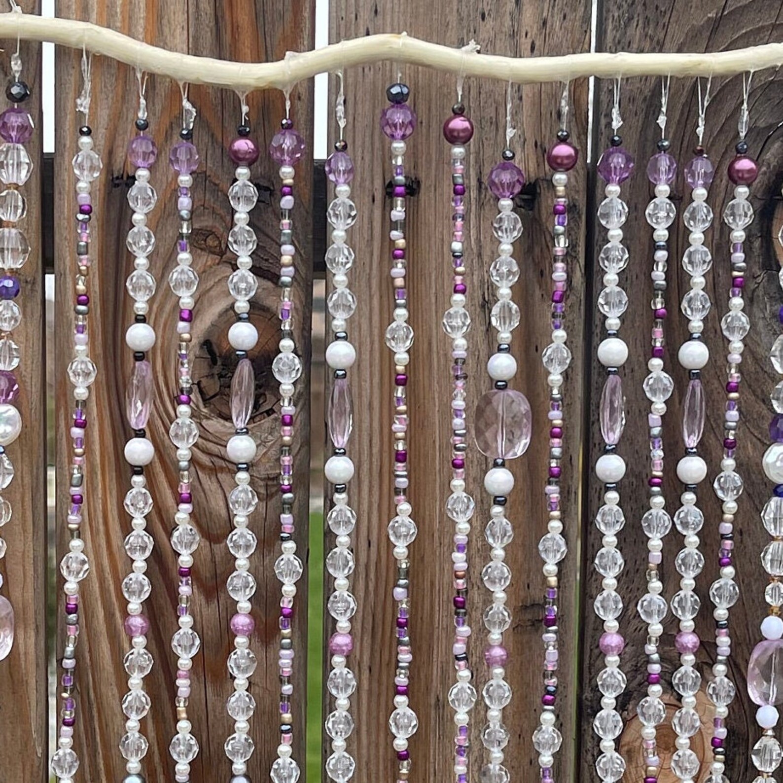 Beaded Wall Hangings and Suncatchers Infused With Love and Prayers - Etsy