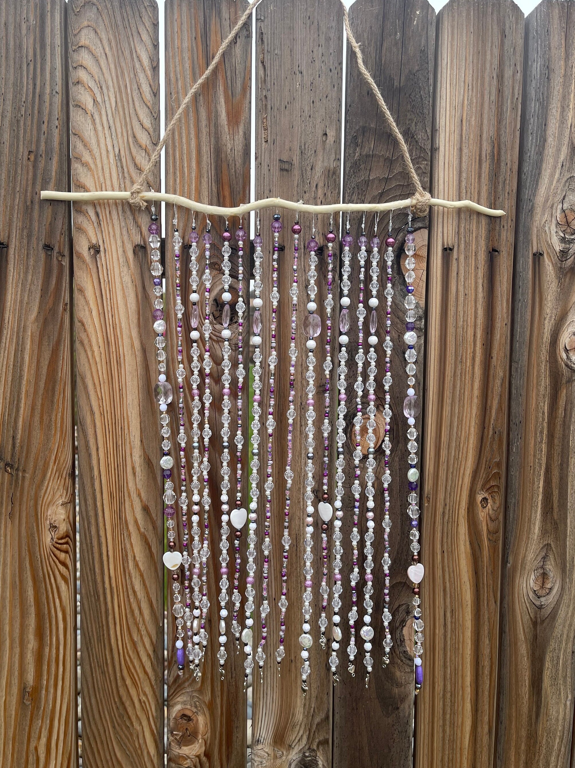 Beaded Wall Hangings and Suncatchers Infused With Love and Prayers - Etsy