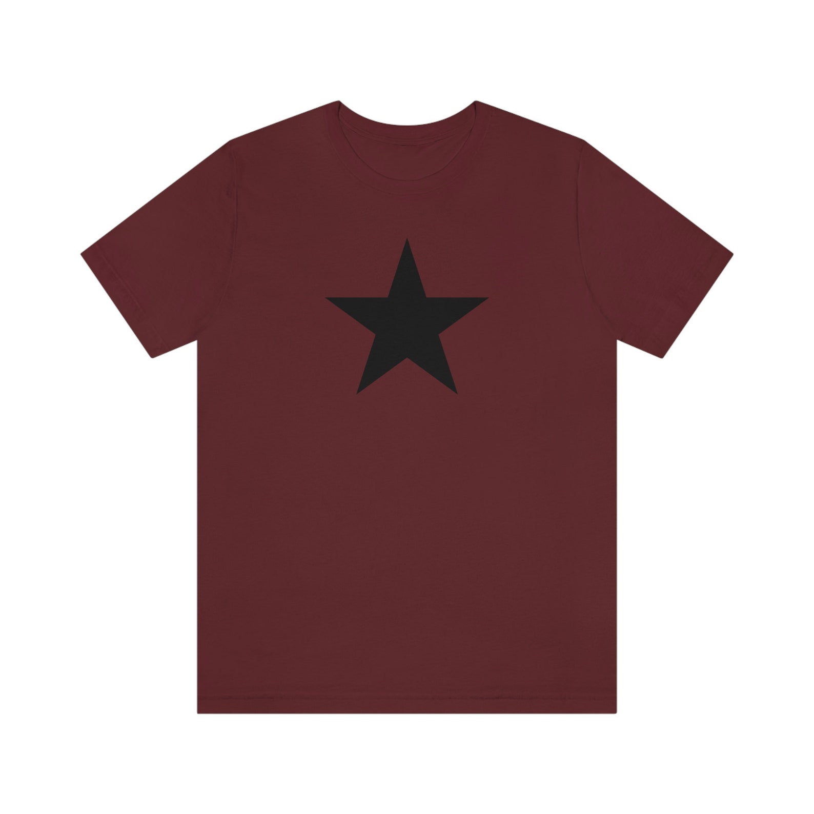 Retro Y2K Black Star T-shirt | Grunge Streetwear | Cute Pretty Tee ...