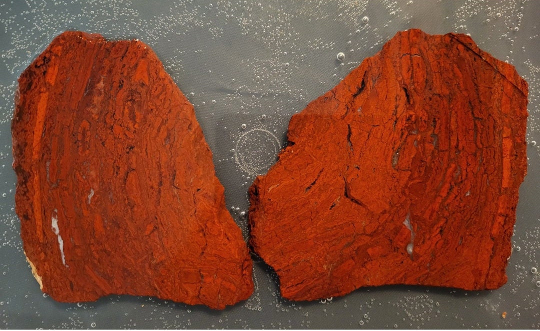 Red Mojave Moss Agate Slabs, Agate Slabs, Agate, South Cady Agate Slabs ...