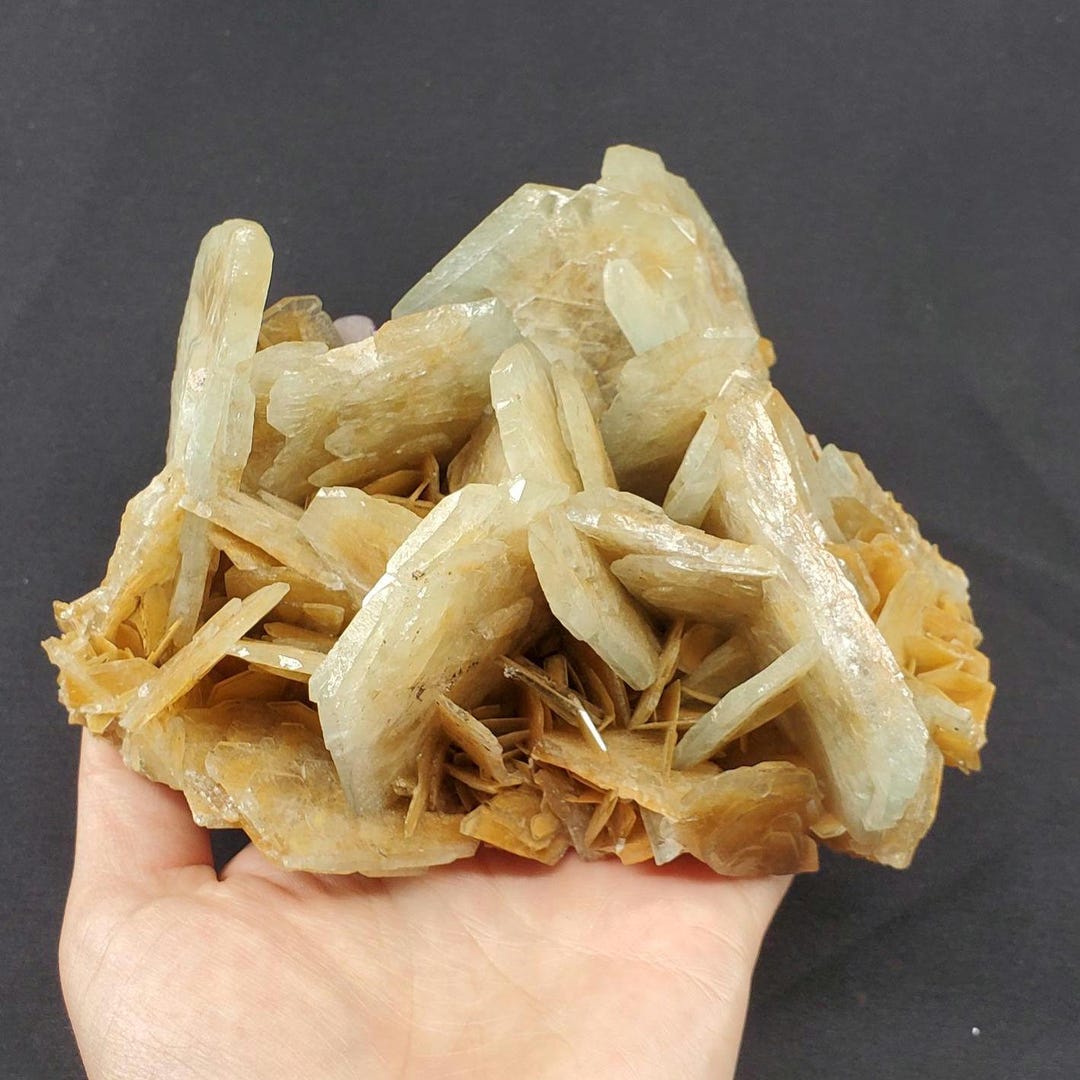 Unique Barite From the Shangulowé Mine, Katanga, Congo Bladed Barite ...