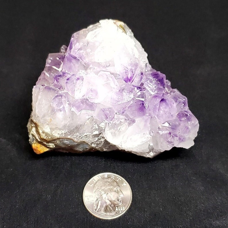 Raw Amethyst Crystal Cluster, 3in Rough Amethyst Cluster, Display Piece ...