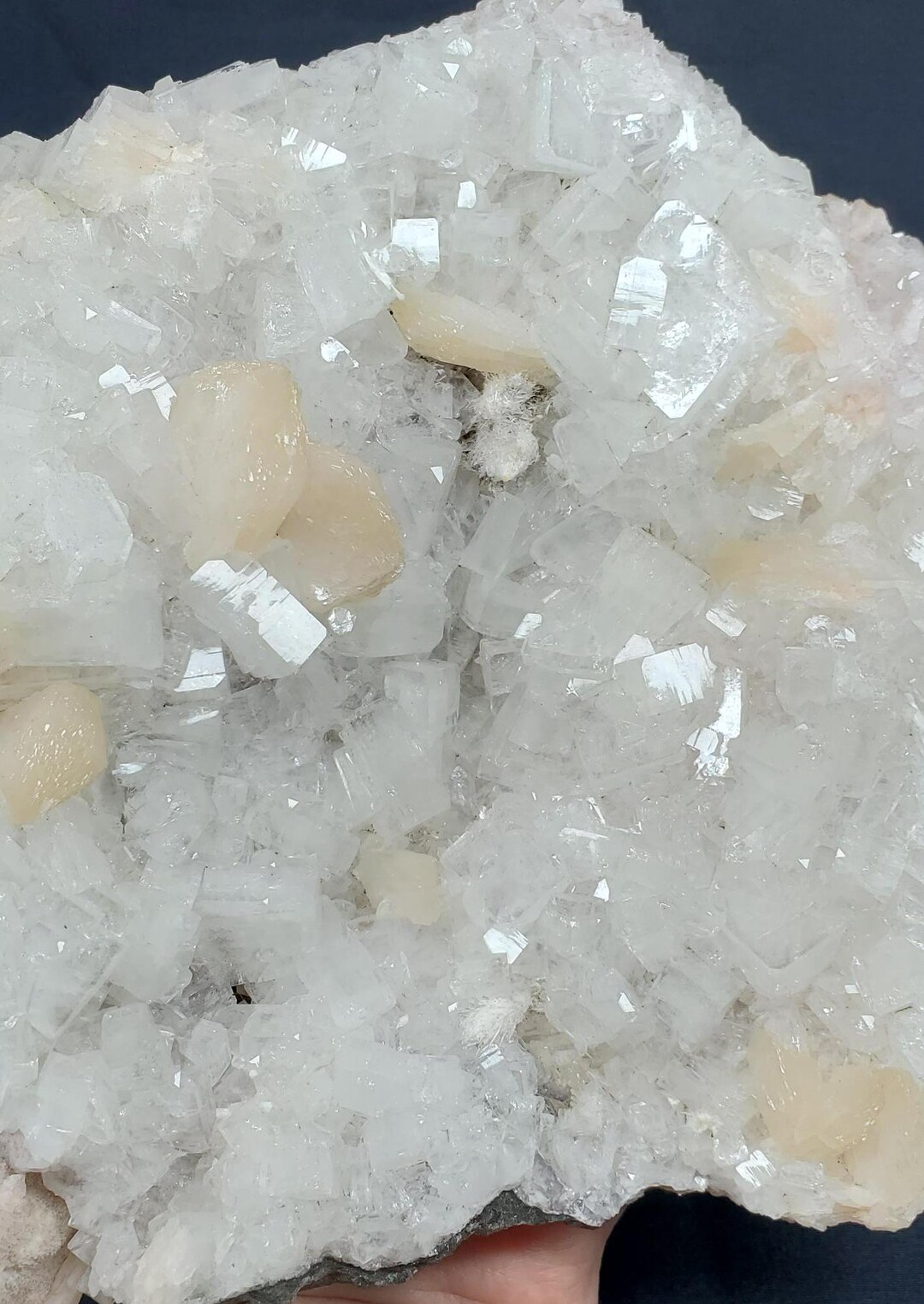 Apophyllite Zeolite Specimen Pink Stillbite Specimen Mineral Specimen ...