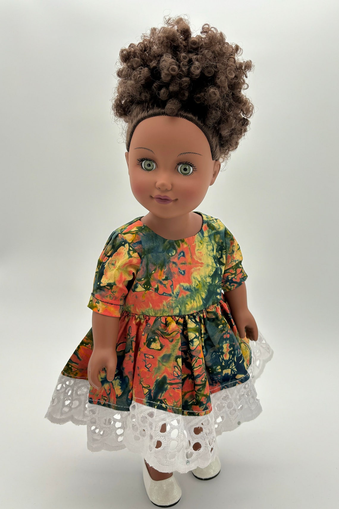 Handmade African Fabrics Dresses for 18 Inches Dolls - Etsy