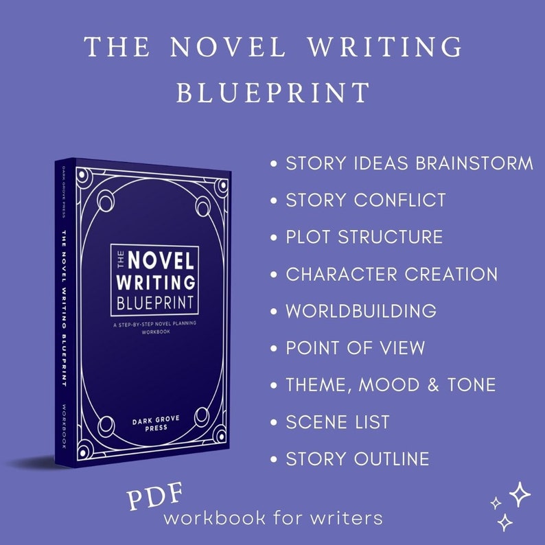 The Novel Writing Blueprint Guided Writing Templates Step-by-step Guide ...