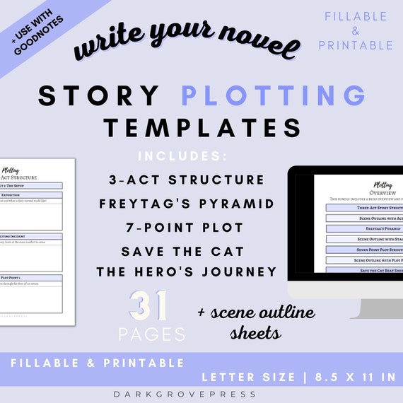 Printable Graphic Organizer Plot Structure