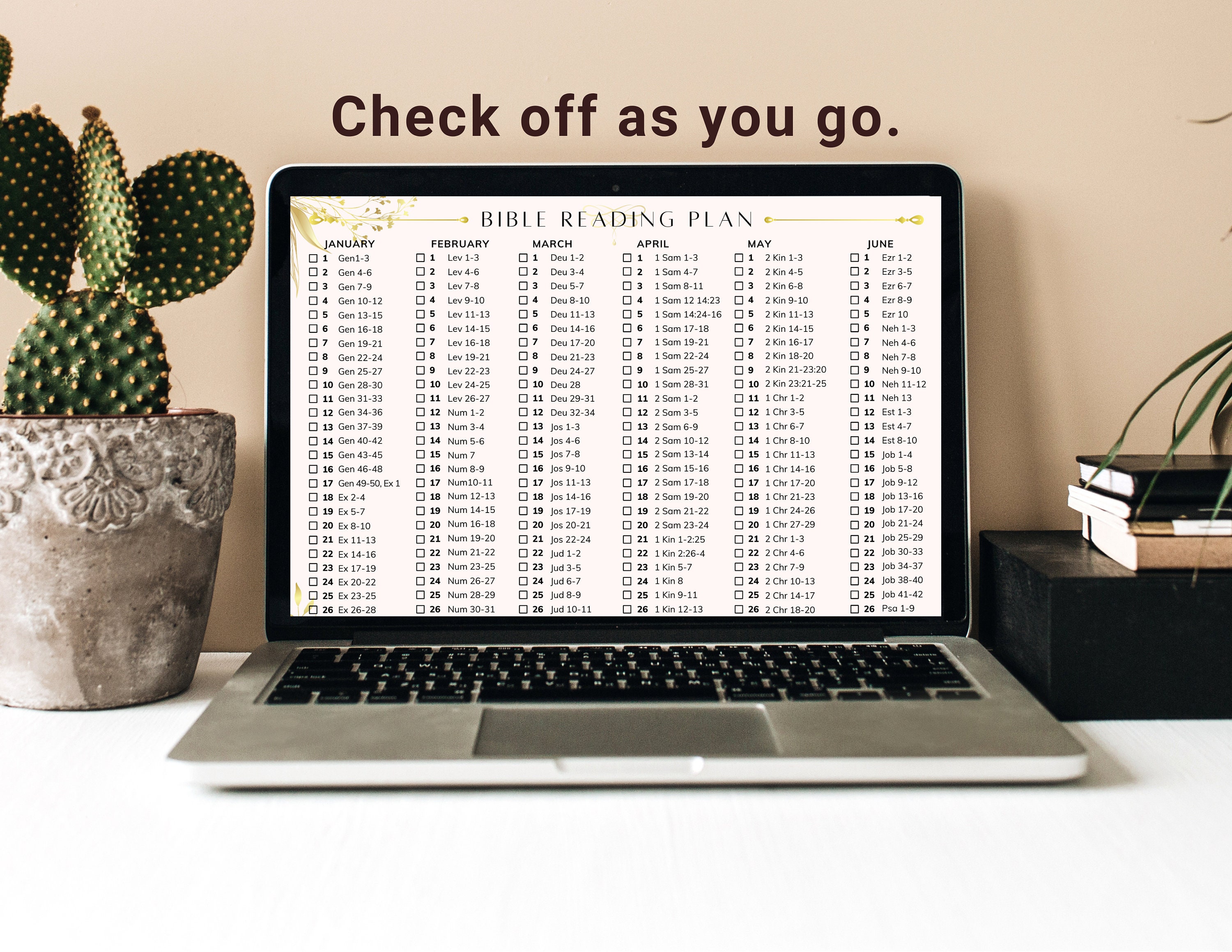 Bible One Year Reading Plan, Printable | Read the Whole Bible in a Year ...