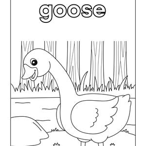 On the Farm Coloring Book for Kids (printable PDF) – Cute & Fun Farm ...