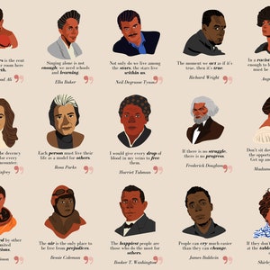 Black History Month Posters, Printable Posters, Digital Download ...