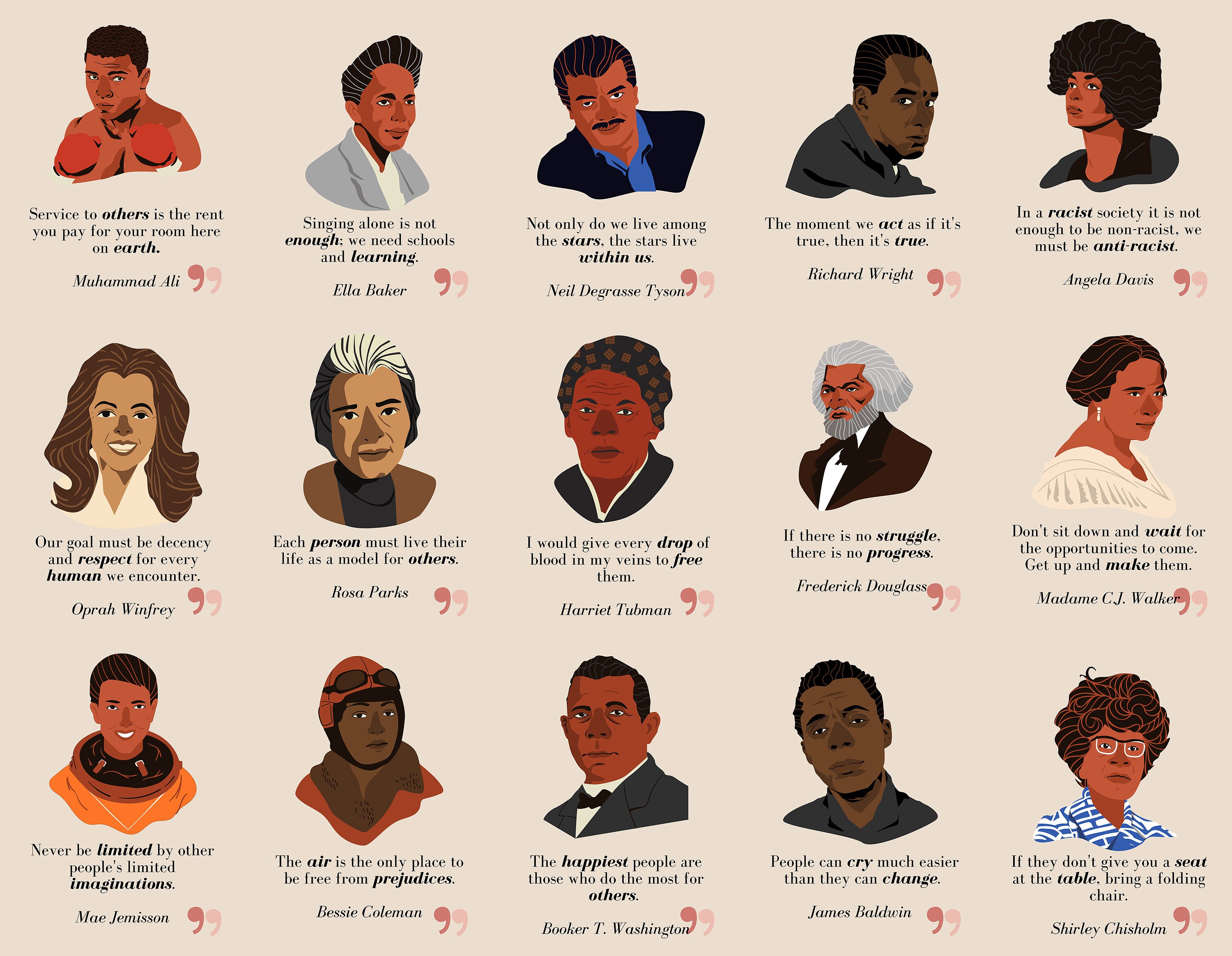 Black History Month Posters, Printable Posters, Digital Download ...