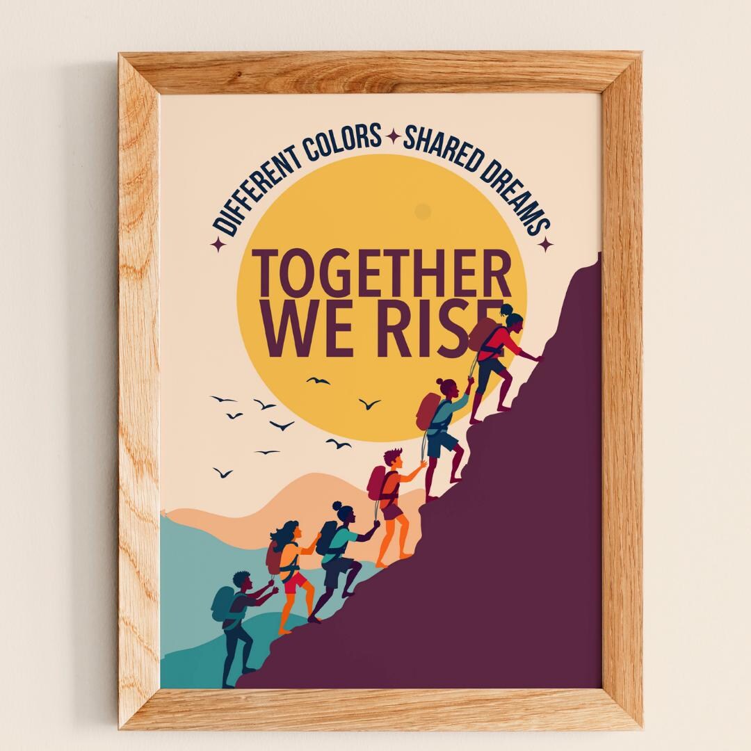 Diversity Poster, Inclusive Poster School Office Decor Inclusive Wall ...