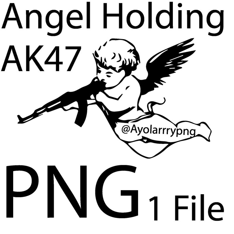 Angel With Ak47 - Etsy