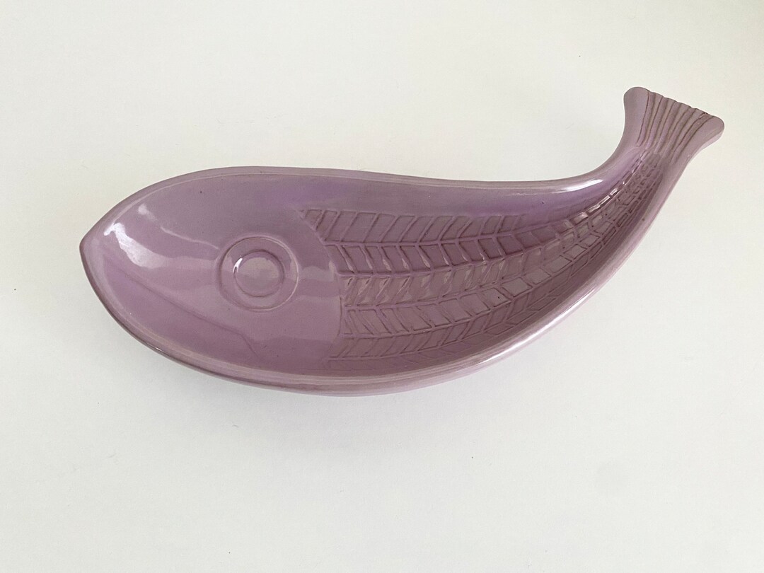 Small Ceramic Fish Shaped Bowl From Swedish Gabriel. Scandinavian Mid ...