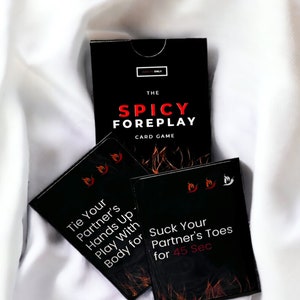 The Spicy Foreplay Card Game — LIMITED QUANTITY | Adults Only Sex Game ...