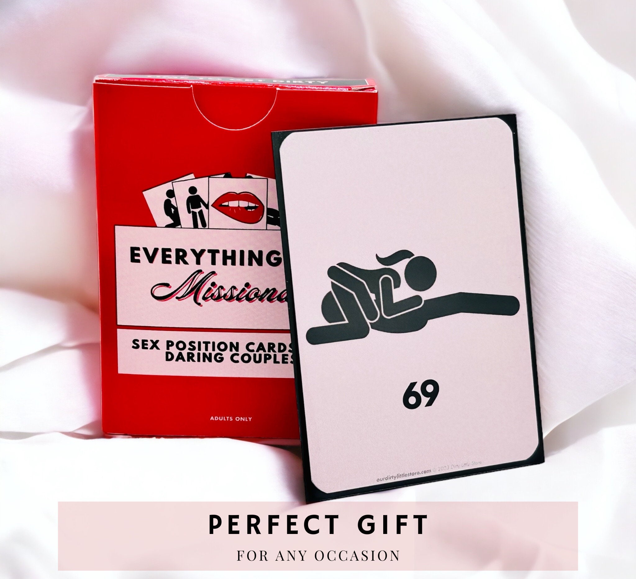 Kinky Sex Game Limited Quantity Steamy Sex Position Card Etsy