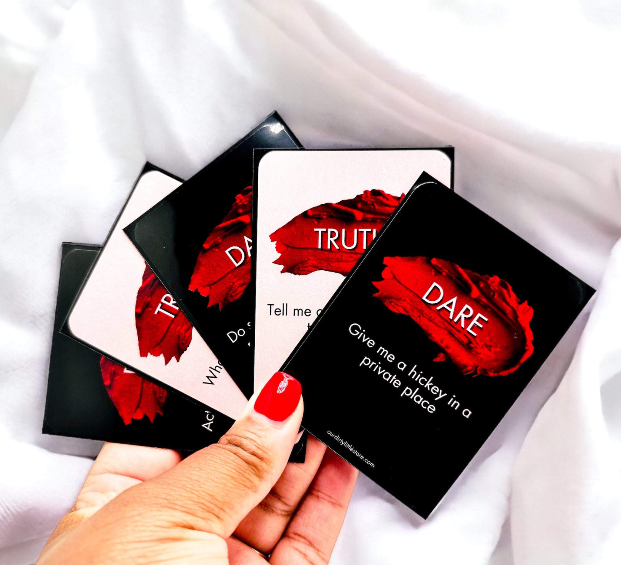 Kinky Truth or Dare, 100 Card Deck — LIMITED QUANTITY | Adults Only Sex Game, Kinky Gift for Him ...