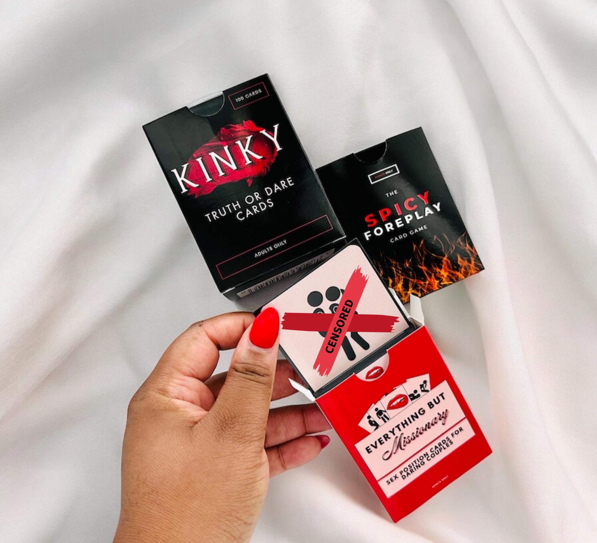 Signature Dirty Card Game Bundle | for Adventurous Couples; Adults Only ...