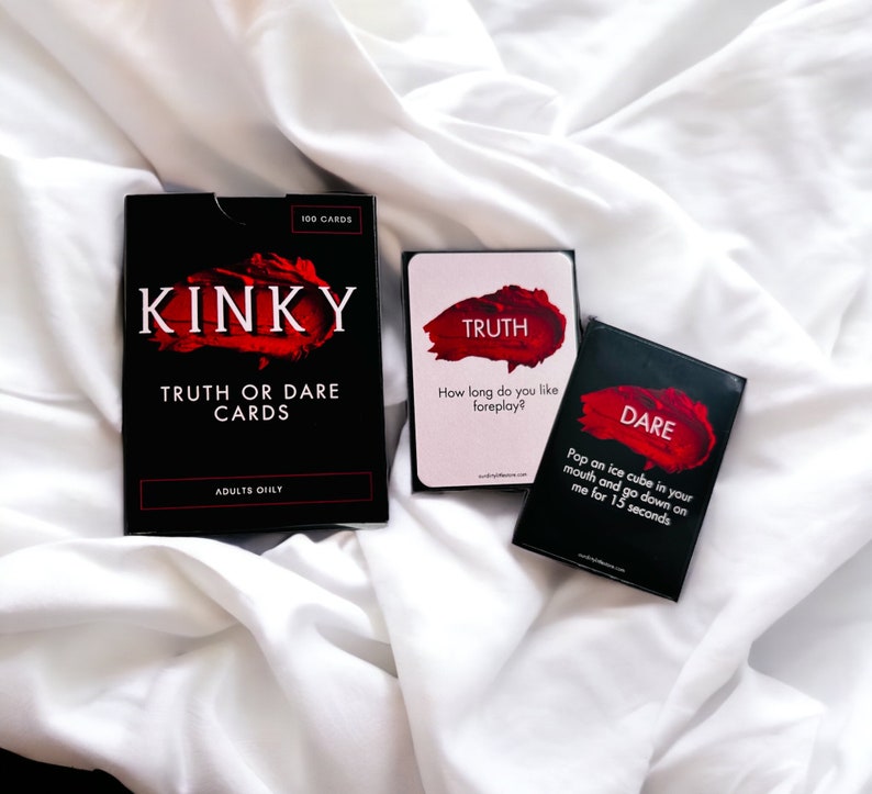 Kinky Truth or Dare, 100 Card Deck — LIMITED QUANTITY | Adults Only Sex ...