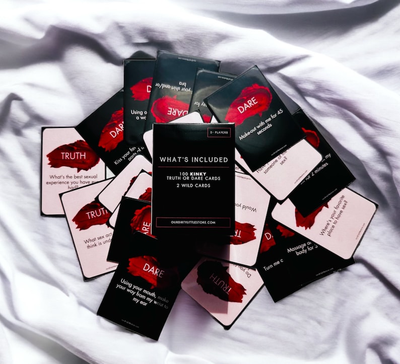 Kinky Truth or Dare 100 Card Deck LIMITED QUANTITY Adults - Etsy