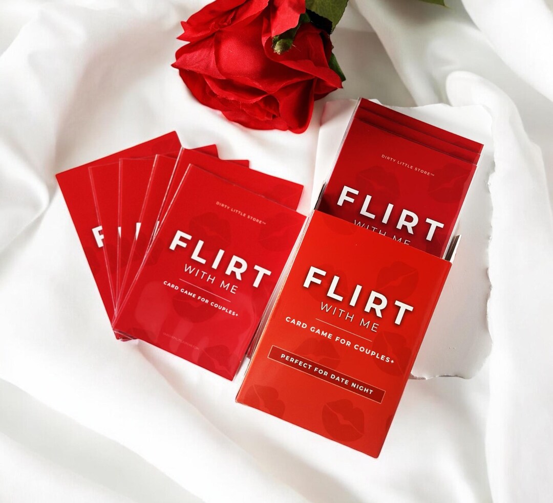LIMITED QUANTITY | Flirt With Me Card Game | Date Night Card Game for ...