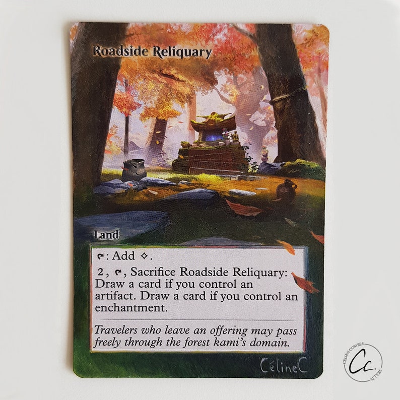 Roadside Reliquary - Magic the Gathering Hand Painted Alter - Etsy