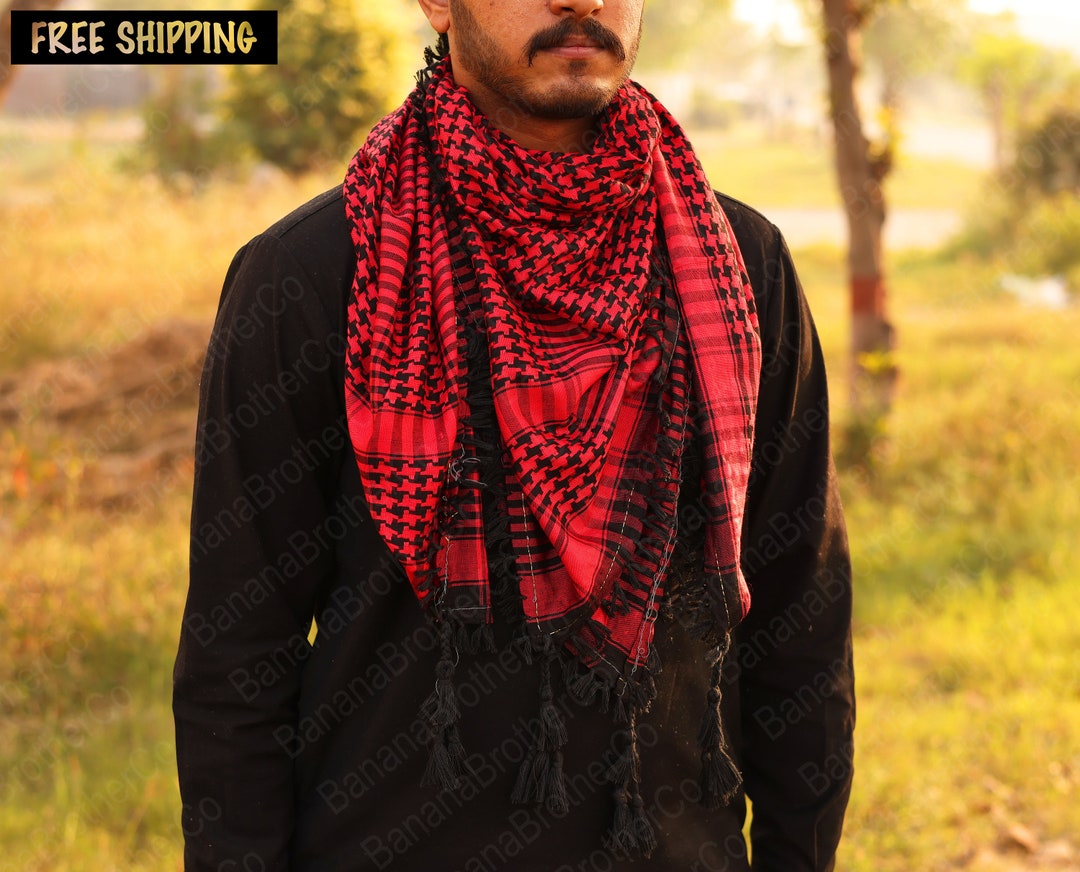 Arab Tradition Keffiyeh Shemagh Scarf Vintage Keffiyeh - Etsy Australia
