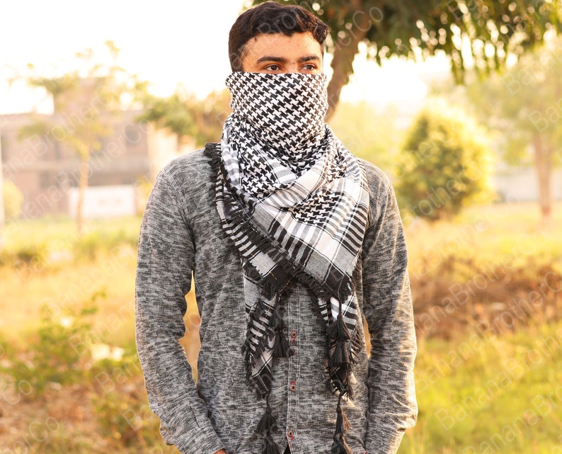 Arab Tradition Keffiyeh Shemagh Scarf Vintage Keffiyeh - Etsy Australia