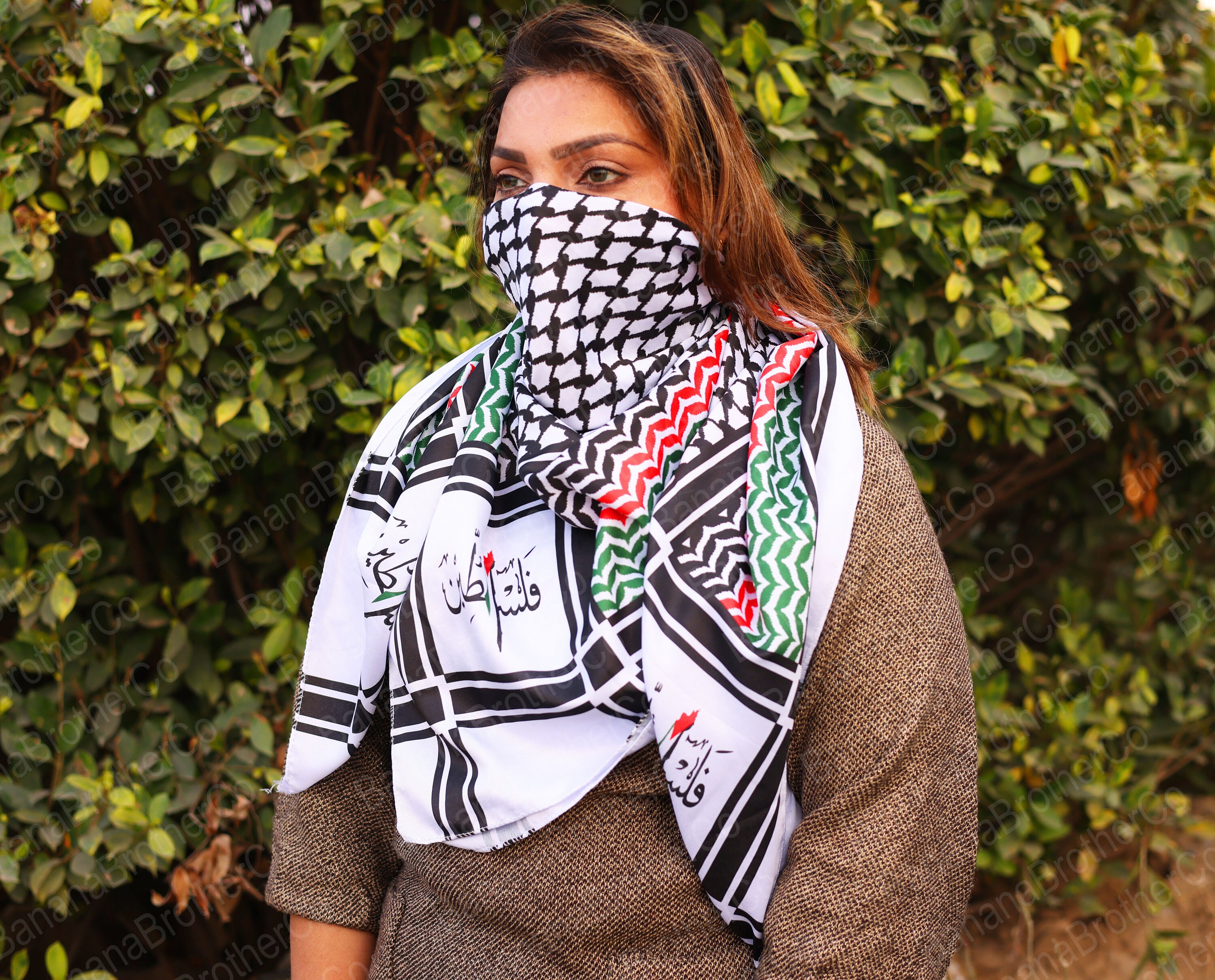 Unique Palestine Arabic Keffiyeh Scarf Arab Tradition Shemagh - Etsy ...