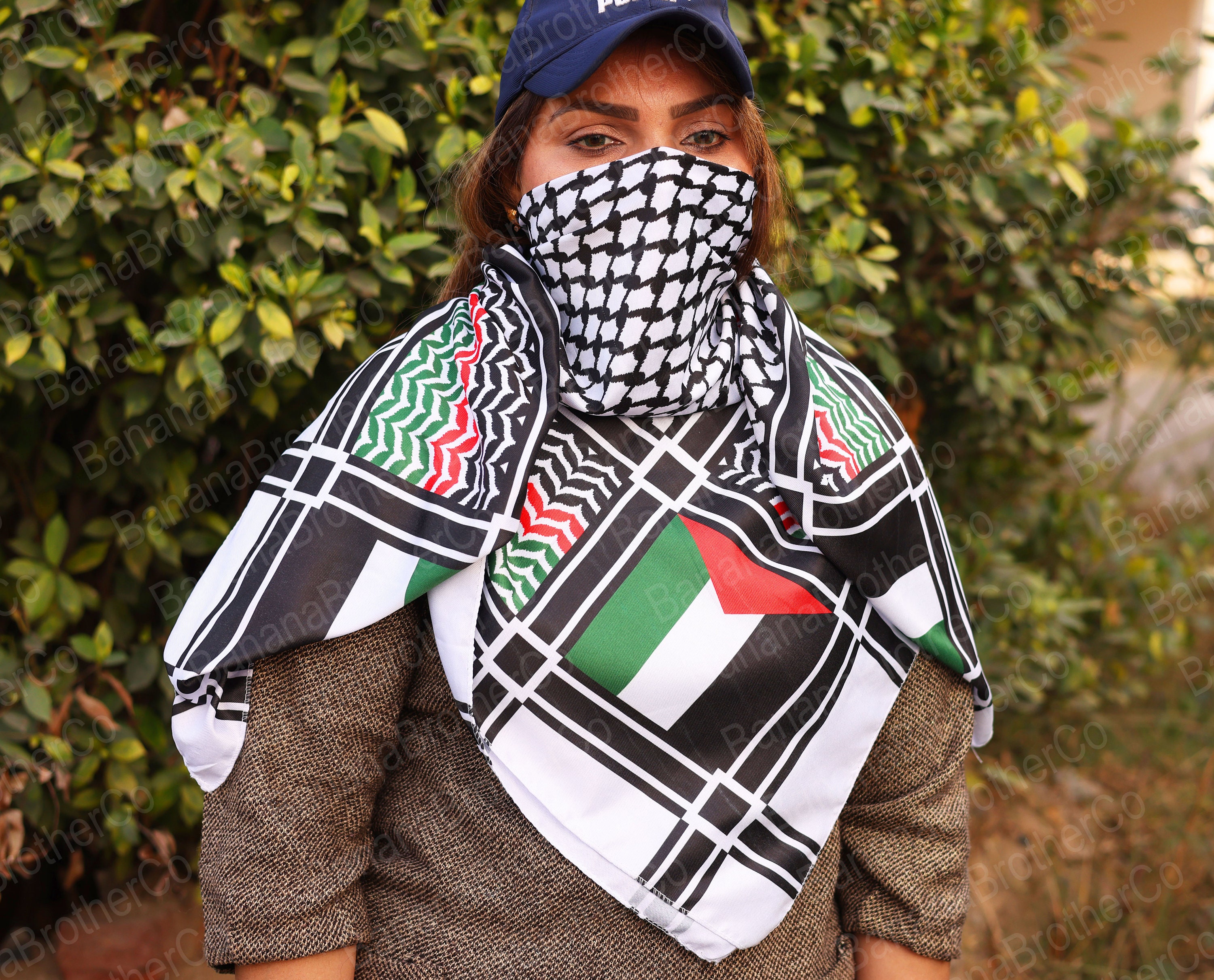Unique Palestine Arabic Keffiyeh Scarf Arab Tradition Shemagh - Etsy ...