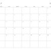 2023 Printable Calendar, Minimalist Monthly Calendar 2023, Printable ...