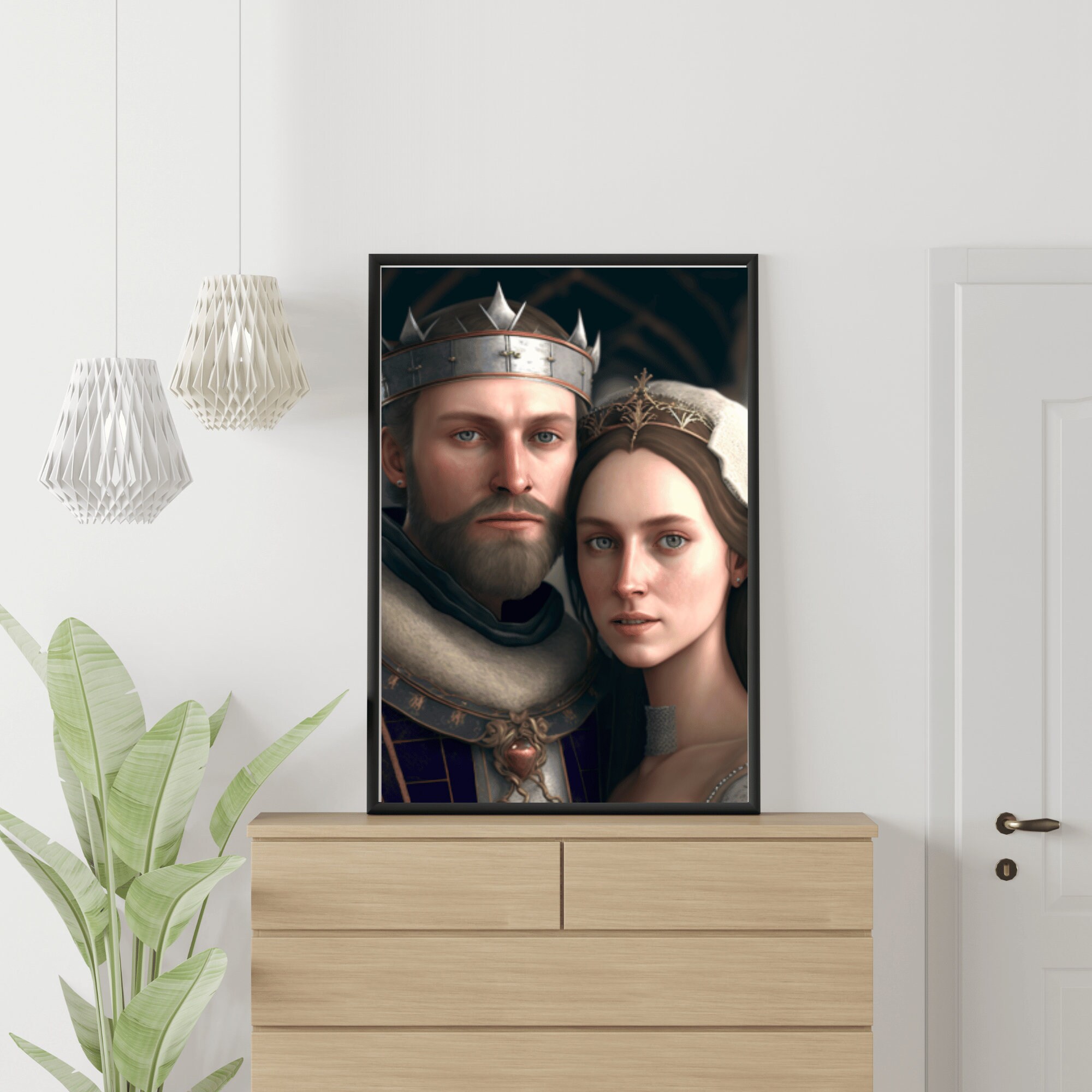 Custom Royal Portrait From Photo, Renaissance Portrait, Historical ...