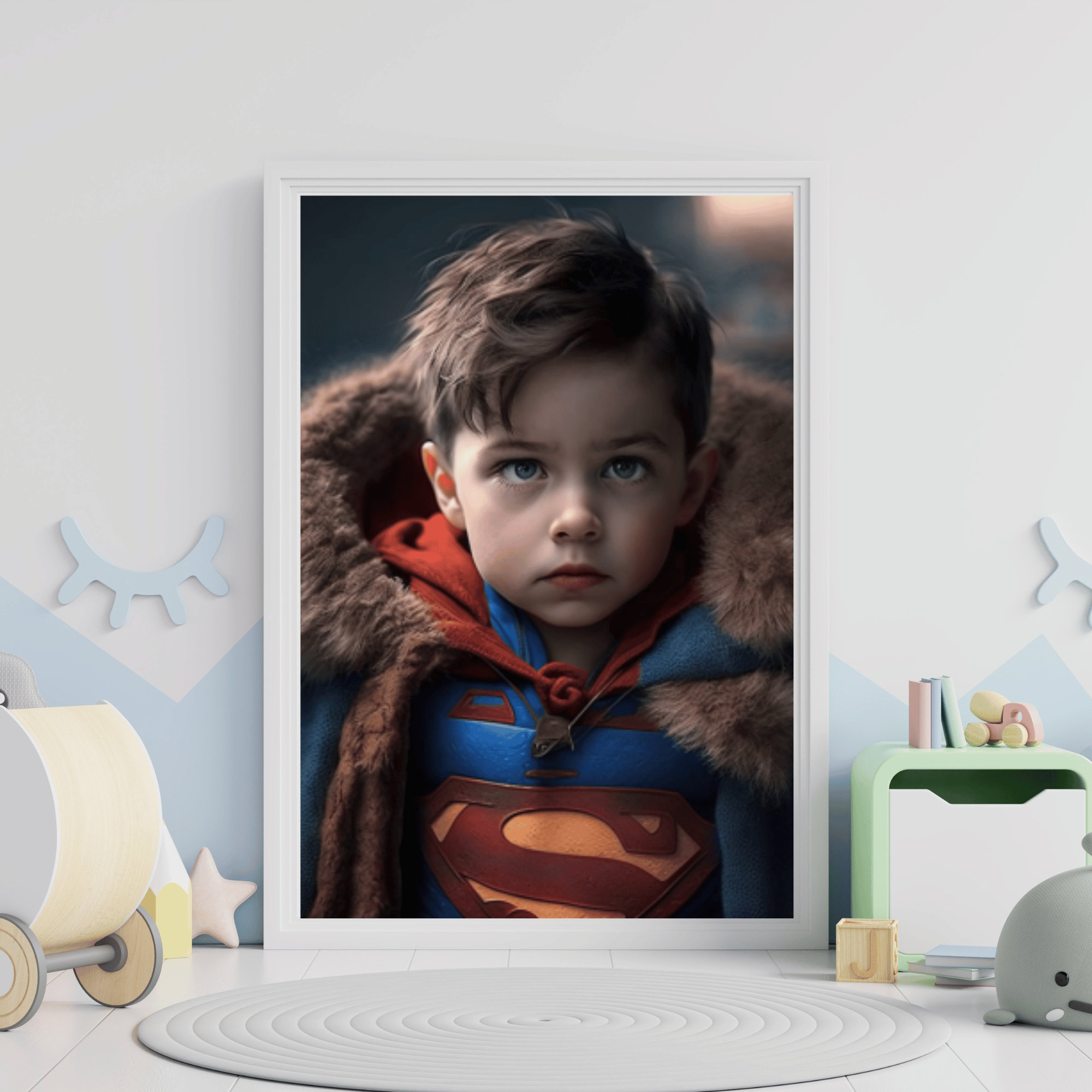 Custom Superhero Portrait, Personalized Superhero Portrait, Get Your ...
