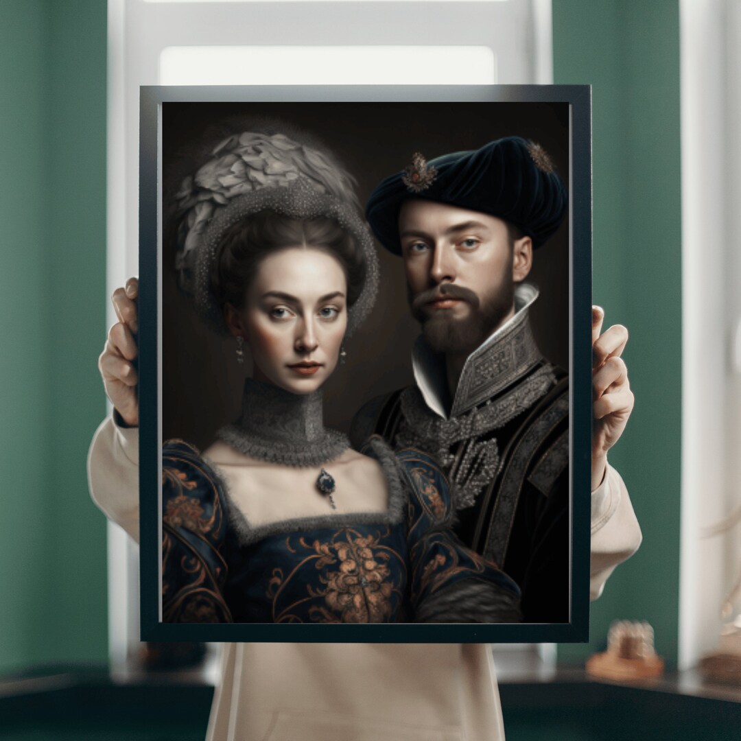 Custom Royal Portrait From Photo Renaissance Portrait - Etsy