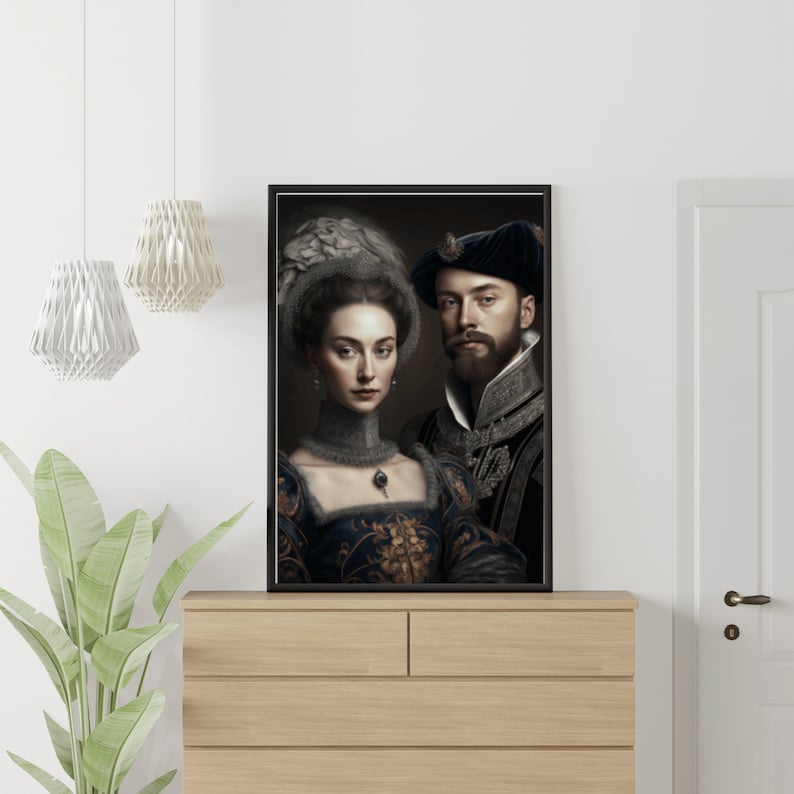 Custom Royal Portrait From Photo Renaissance Portrait - Etsy