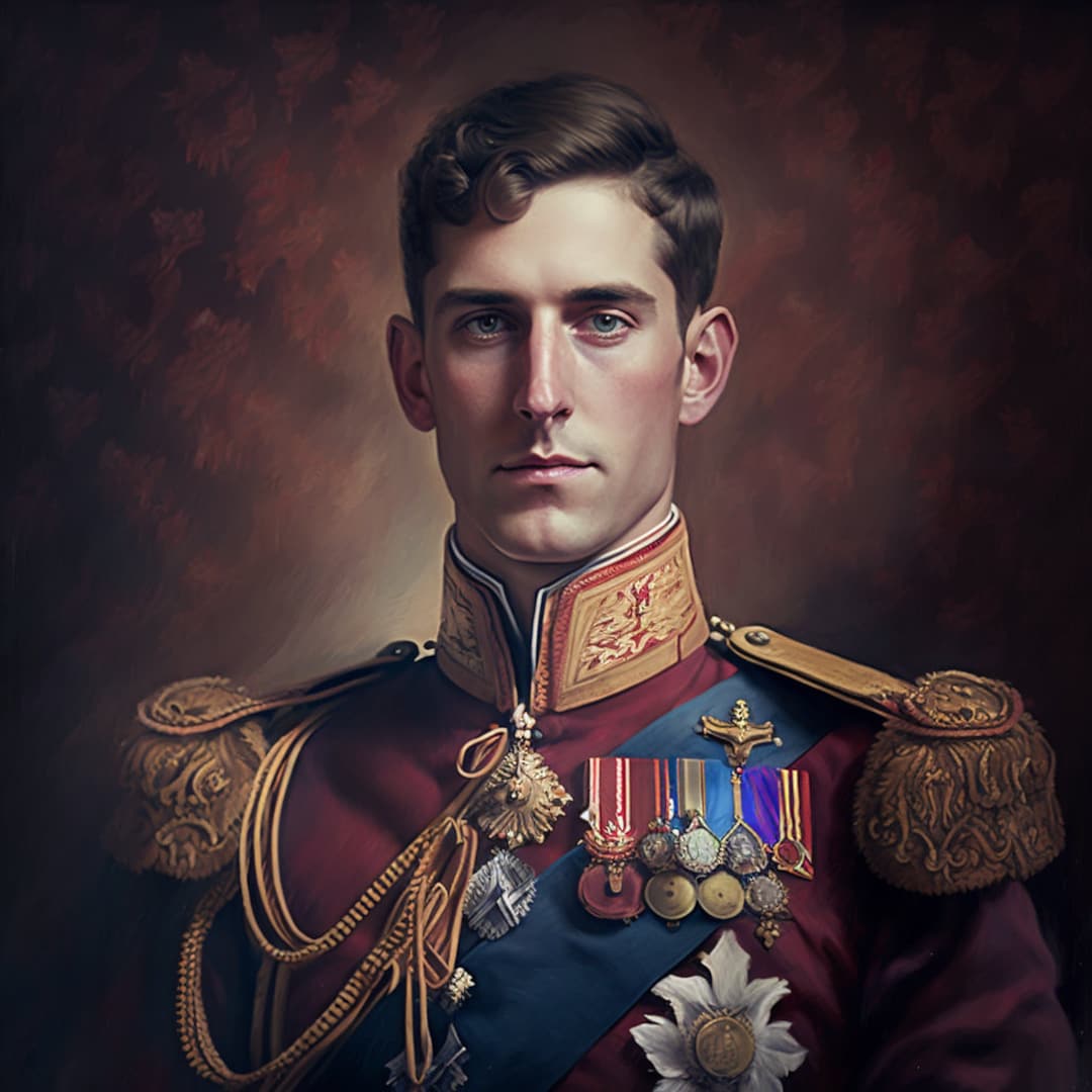 Custom Royal Portrait From Photo Royal Portrait Personalized - Etsy