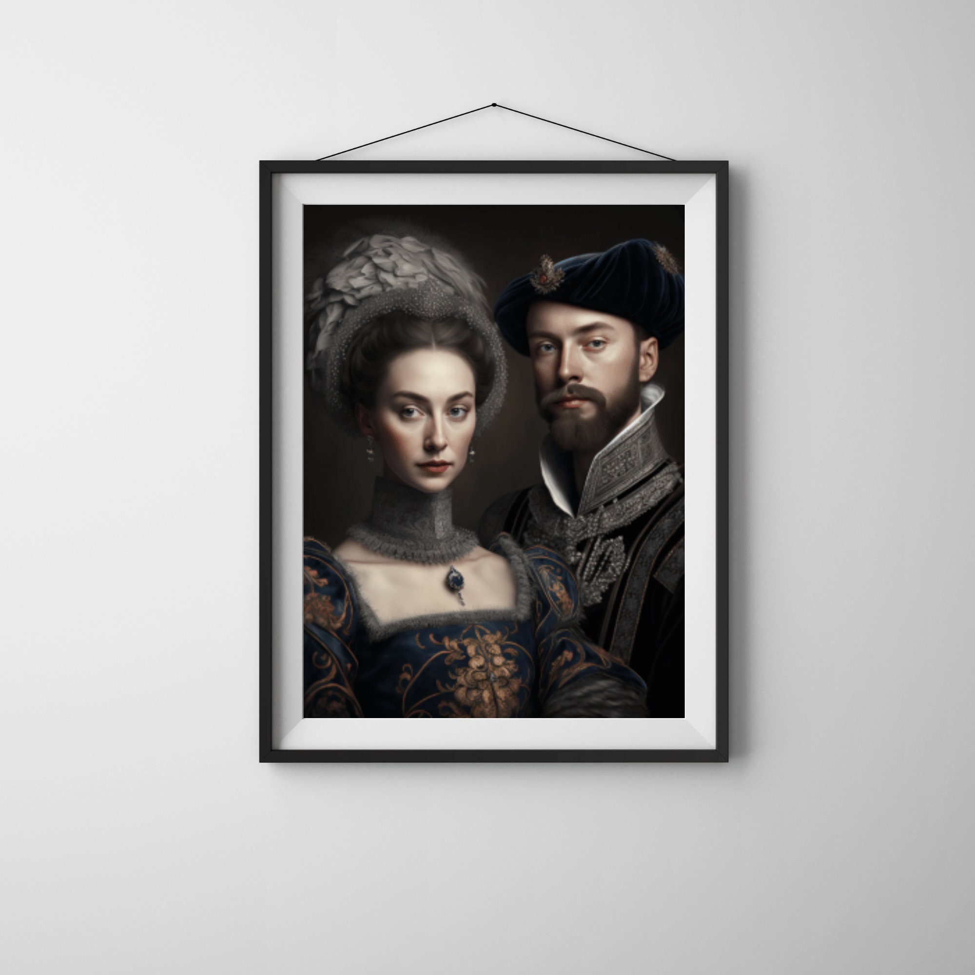 Custom Royal Portrait From Photo Renaissance Portrait - Etsy