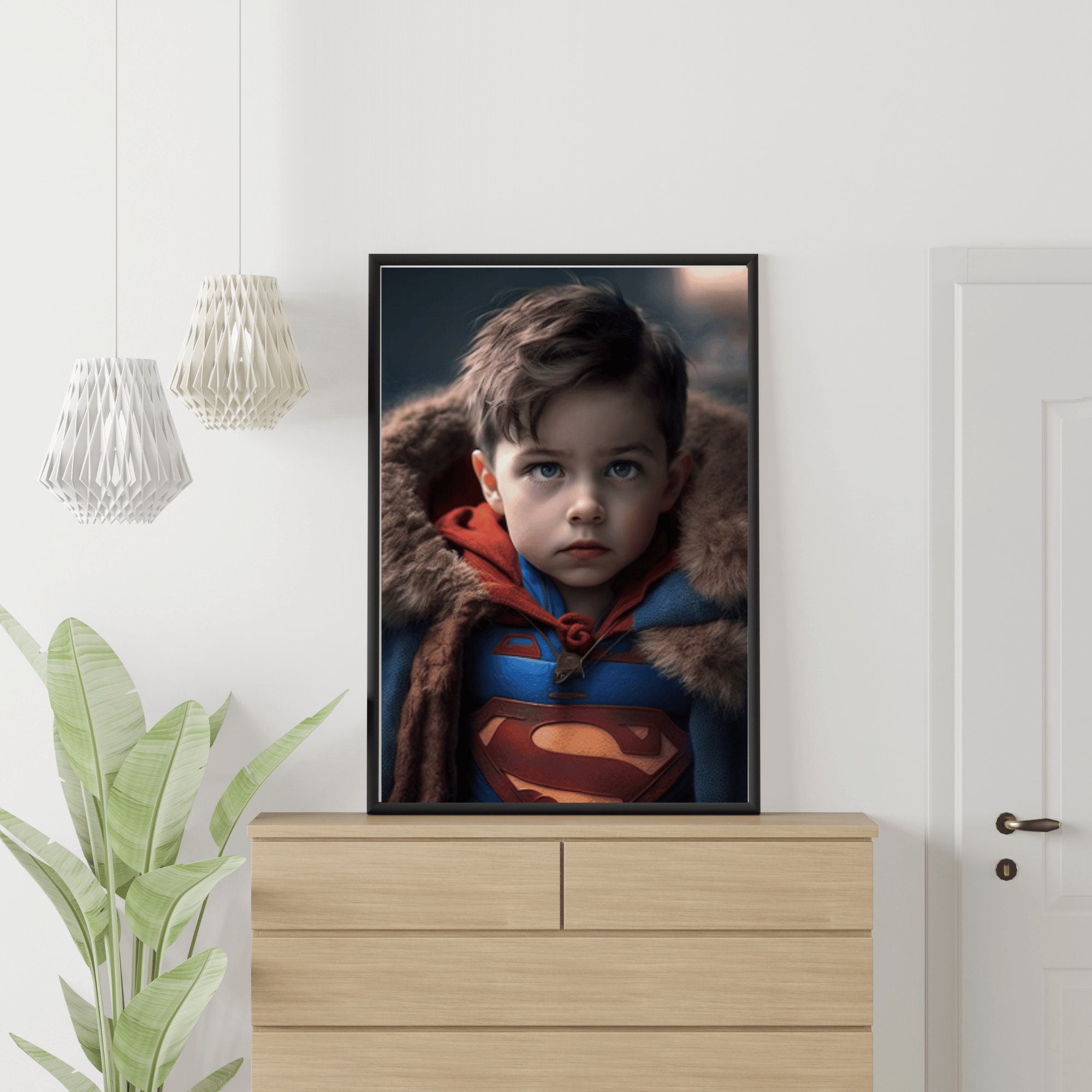 Custom Superhero Portrait, Personalized Superhero Portrait, Get Your ...