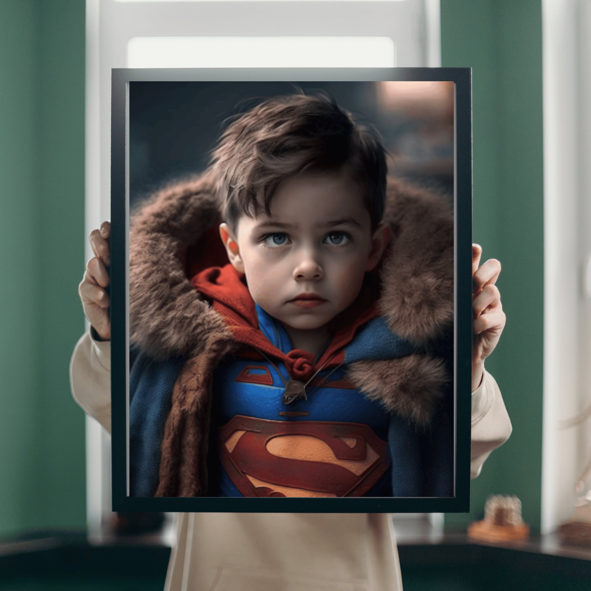 Custom Superhero Portrait, Personalized Superhero Portrait, Get Your ...