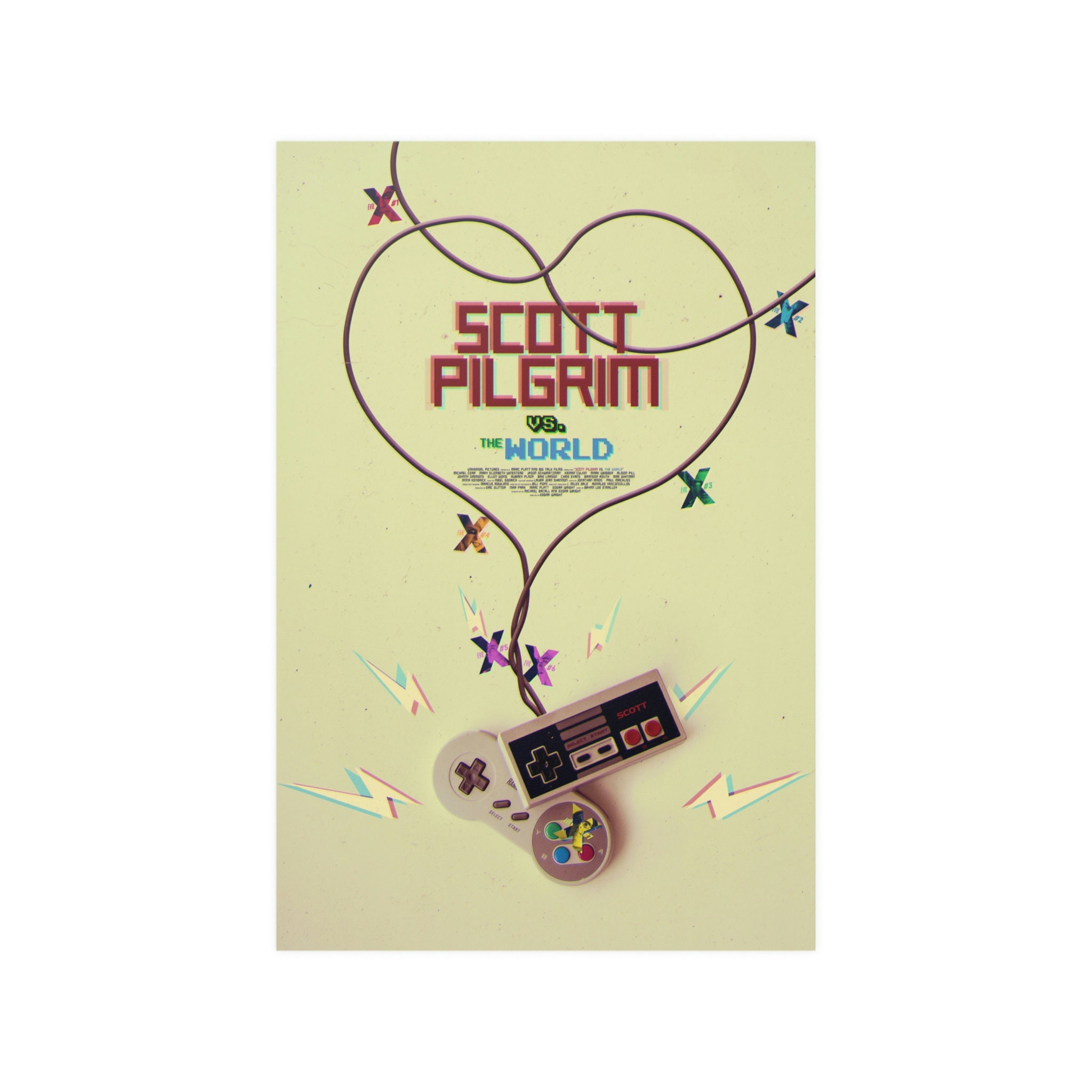 Scott Pilgrim Vs. the World Posters - Etsy