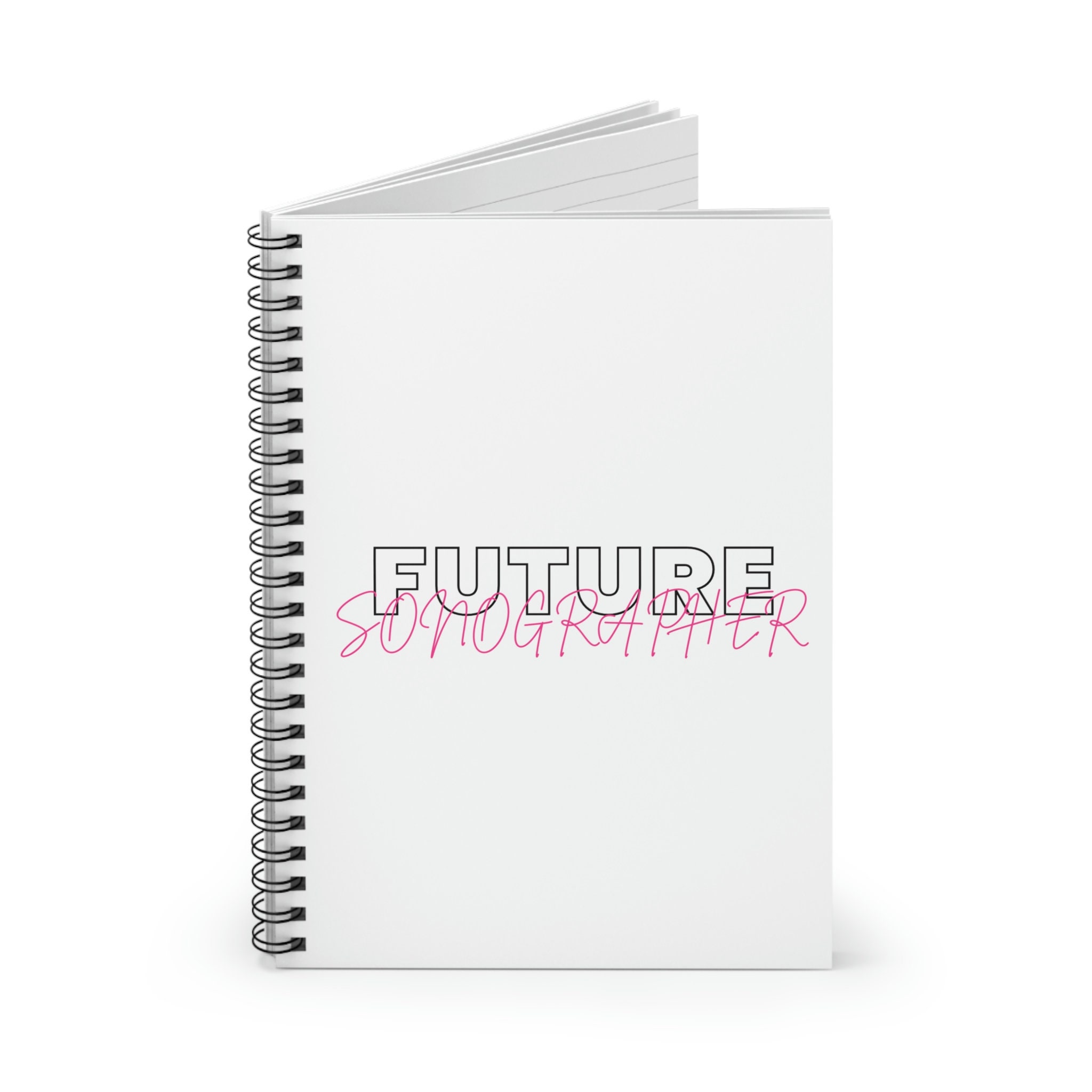 Future Sonographer Spiral Notebook Ruled Line - Etsy