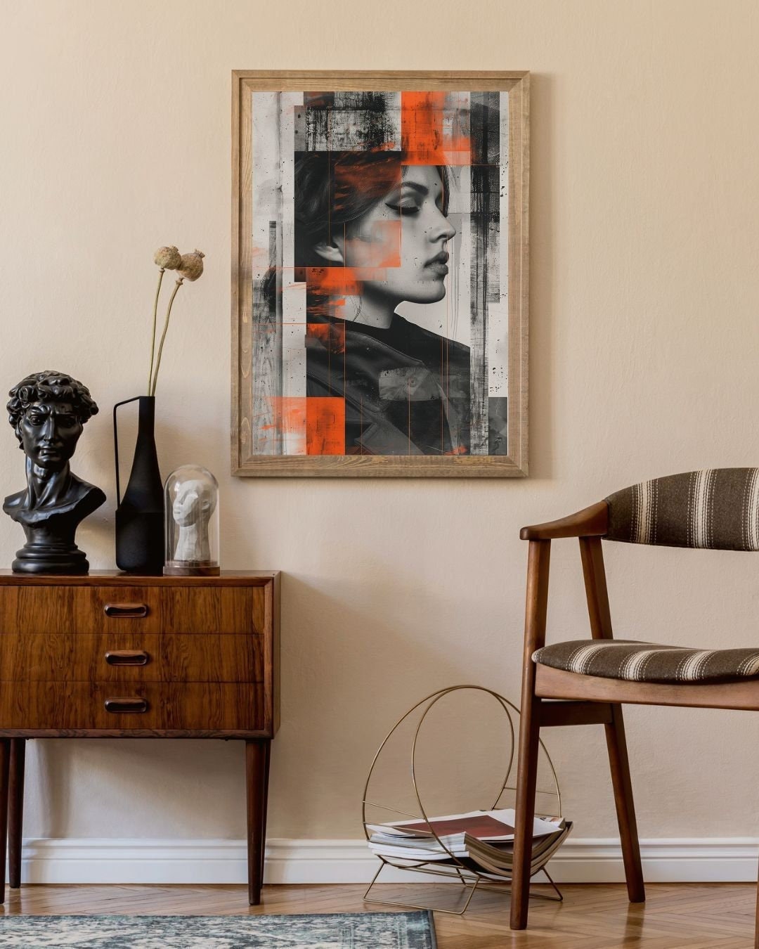 Abstract Portraits Edition 3 of 6 - Grunge, Abstract, Fragmented ...