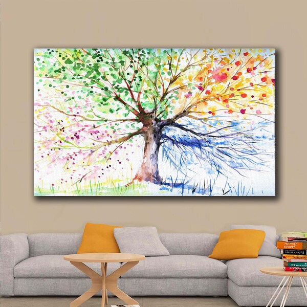Four Seasons of Life Print - Etsy