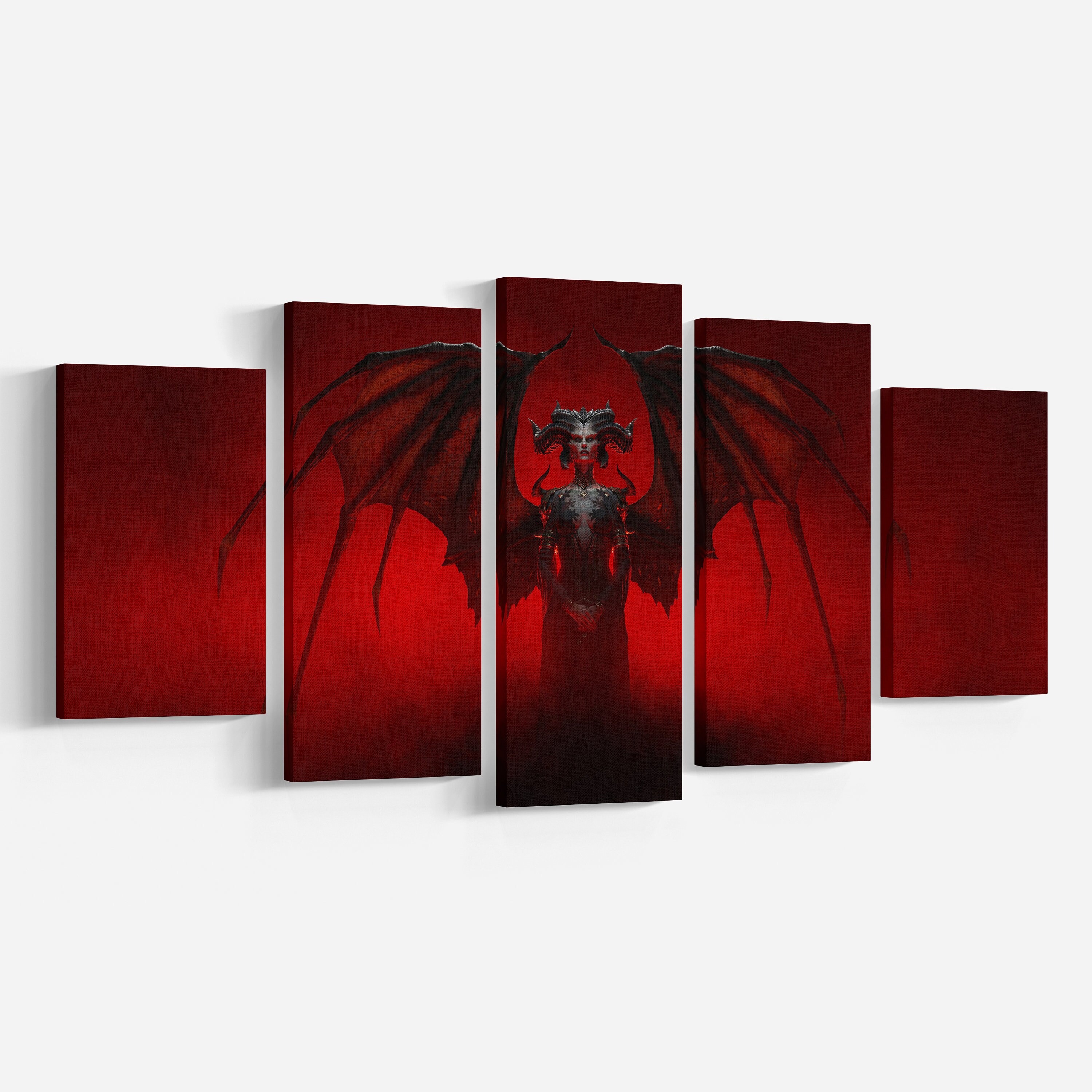Diablo IV Lilith Canvas Poster Diablo 4 Canvas Wall Art - Etsy