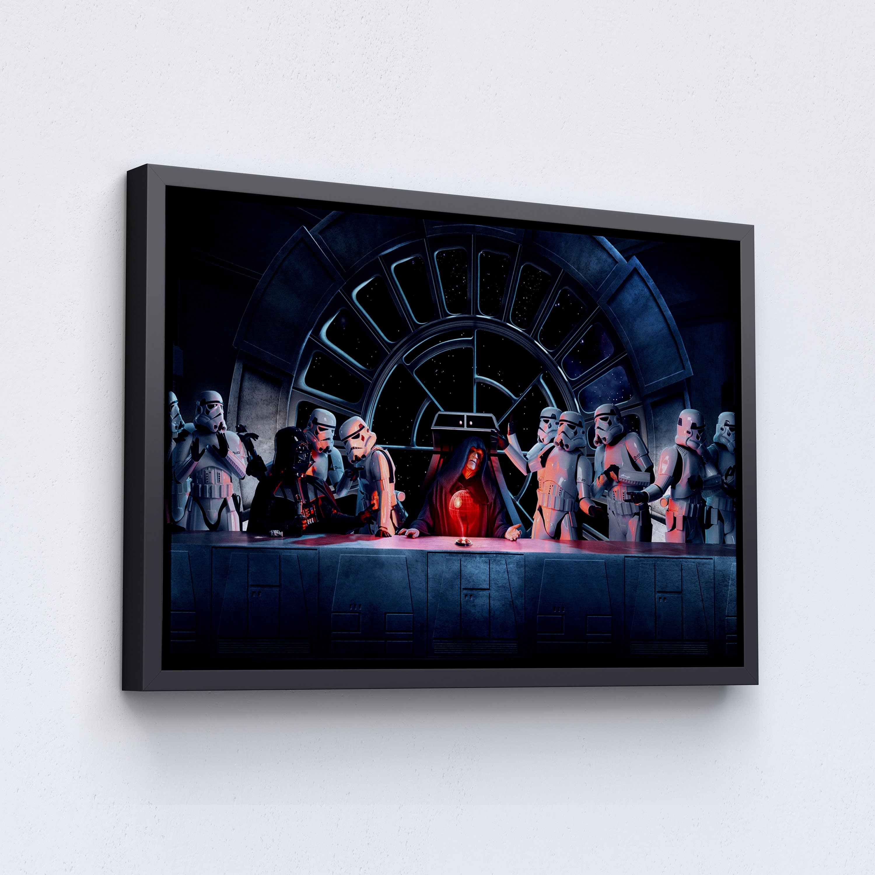 Star Wars Last Supper Canvas Poster Starwars Art Canvas Home - Etsy