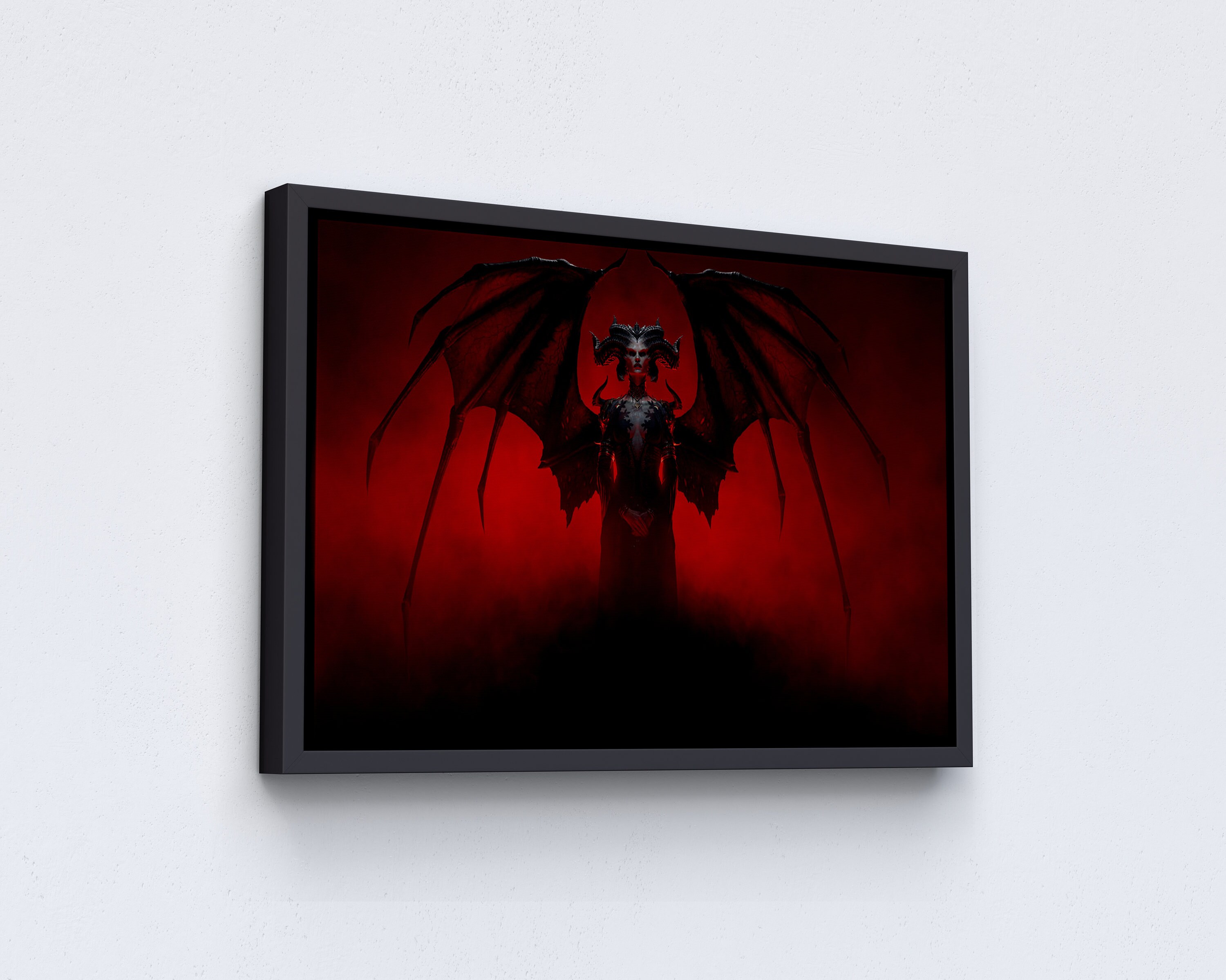 Diablo IV Lilith Canvas Poster Diablo 4 Canvas Wall Art - Etsy